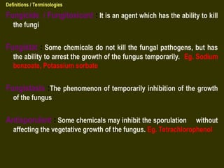 Fungicides.ppt is a ppt made about fungicide | PPT