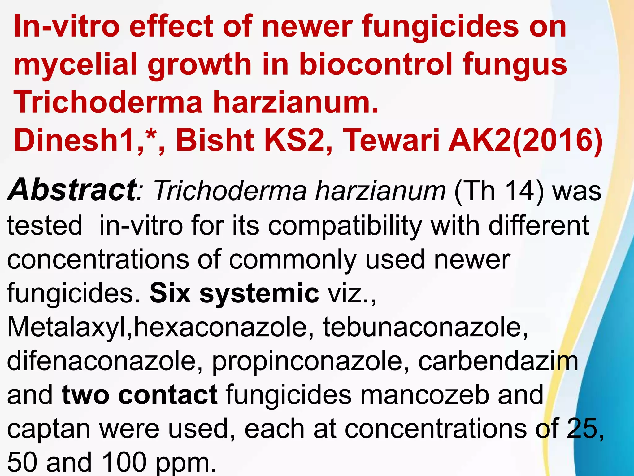 Fungicides, Classification, FRAC MoA.pptx