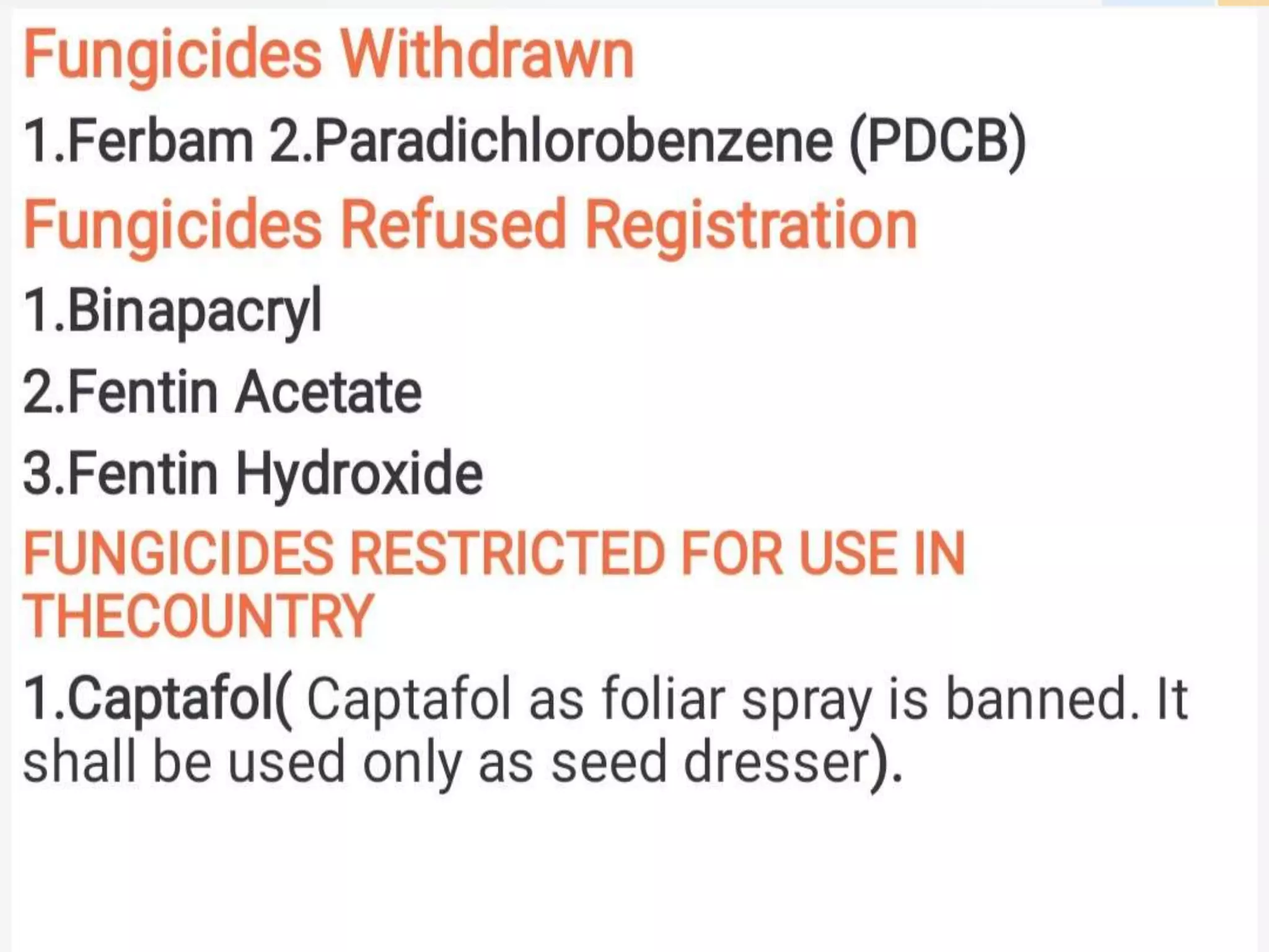 Fungicides, Classification, FRAC MoA.pptx