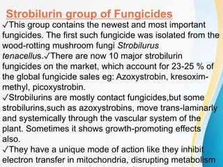 Fungicides, Classification, FRAC MoA.pptx