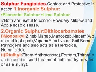 Fungicides, Classification, FRAC MoA.pptx