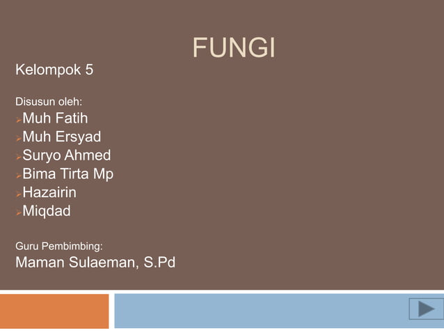 Fungi group 5 | PPT