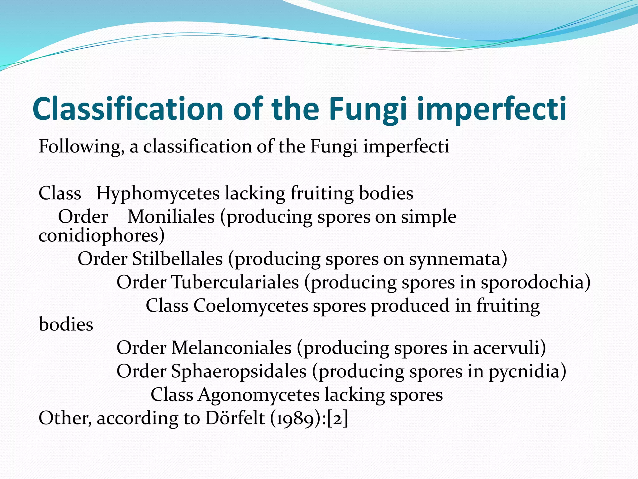 Fungi imperfecti | PPTX