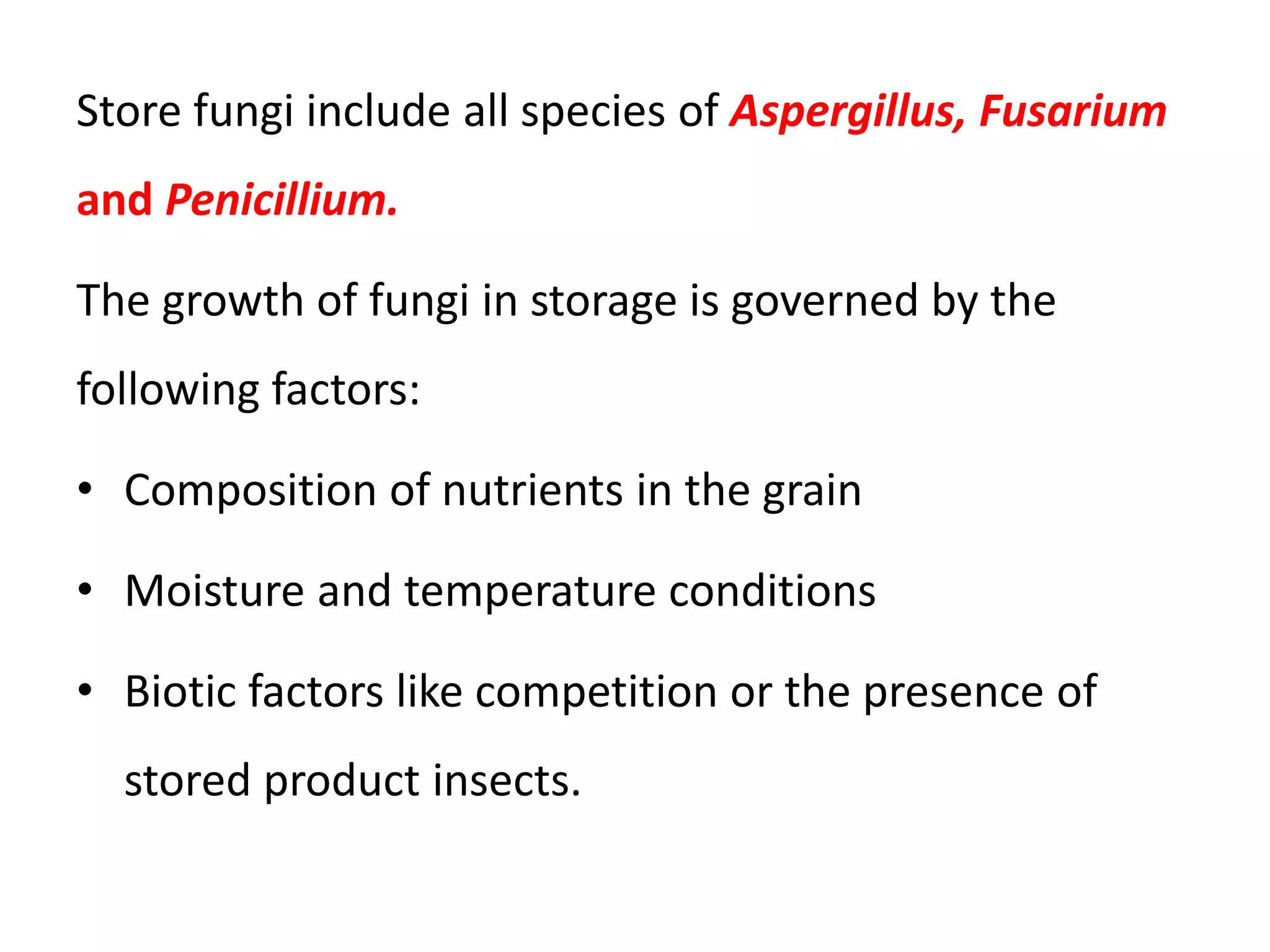 Fungi in feed | PPTX