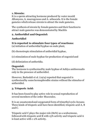 Fungi (Mycology) Important terms. | DOCX