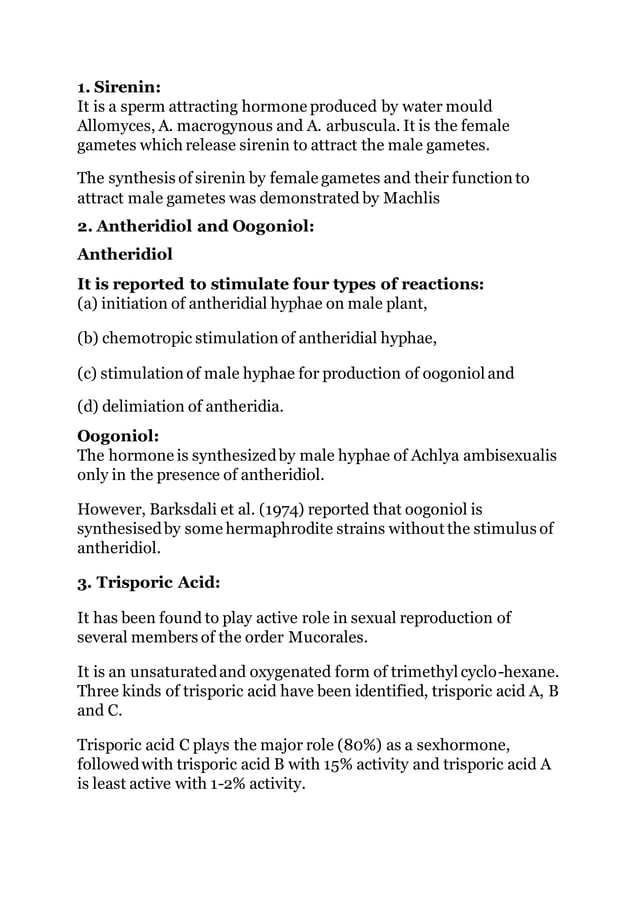 Fungi (Mycology) Important terms. | DOCX