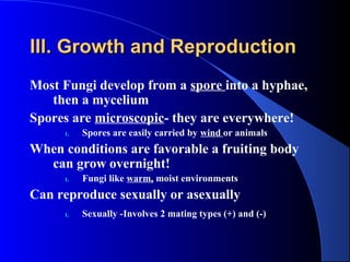 Fungi notes | PPT