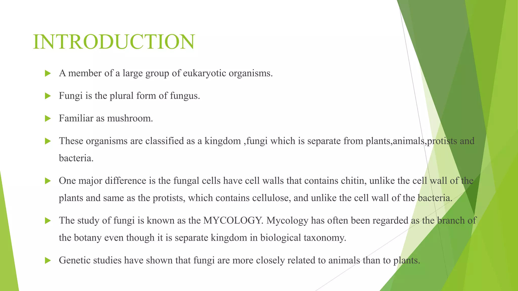 Fungi virus introduction | PPTX