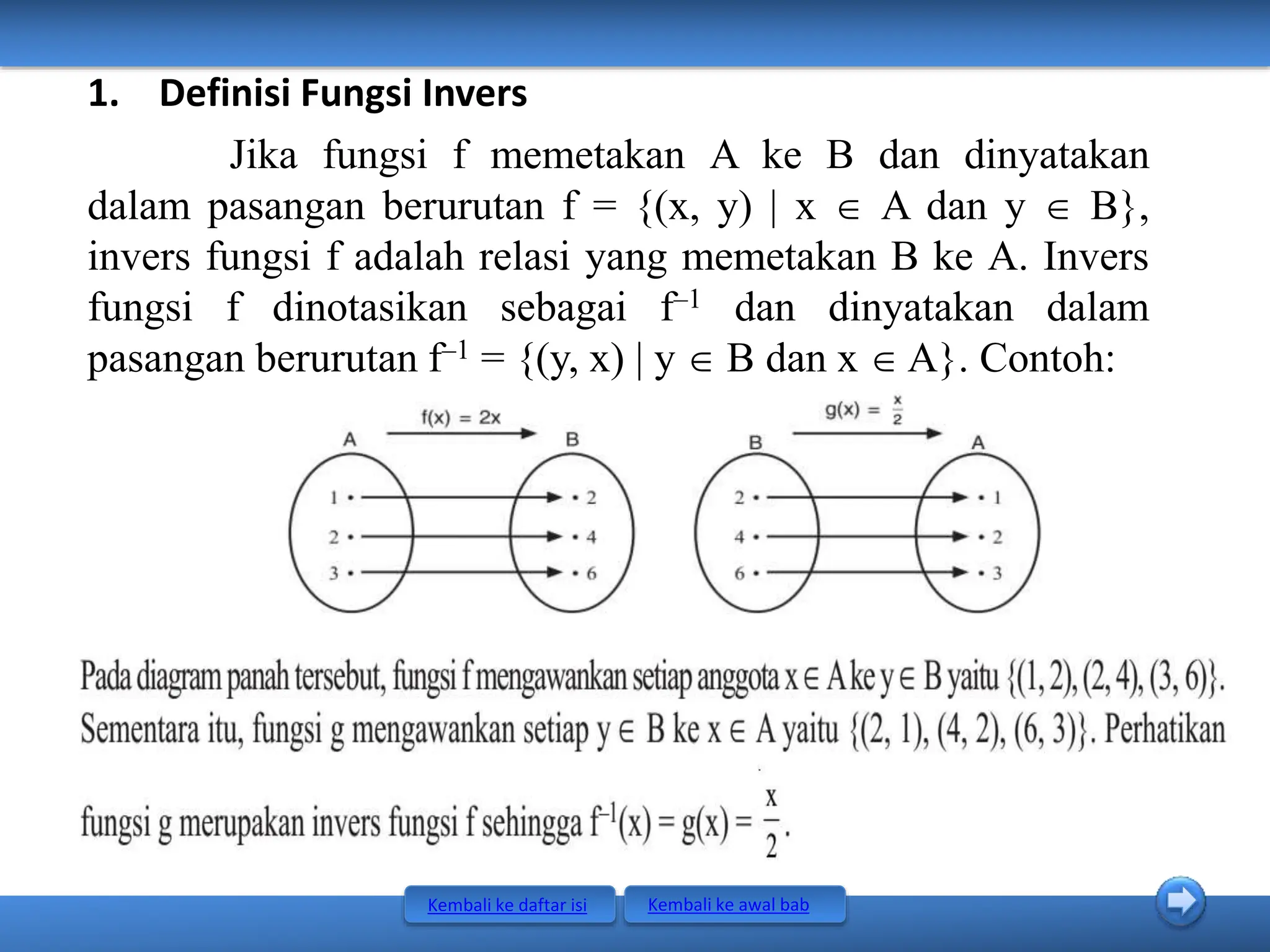 FUNGSI KOMPOSISI DAN FUNGSI INVERS MATEMATIKA SMA KELAS 11 | PPTX
