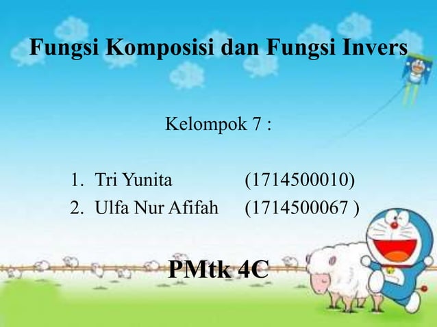 Fungsi komposisi dan fungsi invers -ppt | PPTX