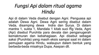 Fungsi Api dalam ritual agama Hindu.PPT.pptx