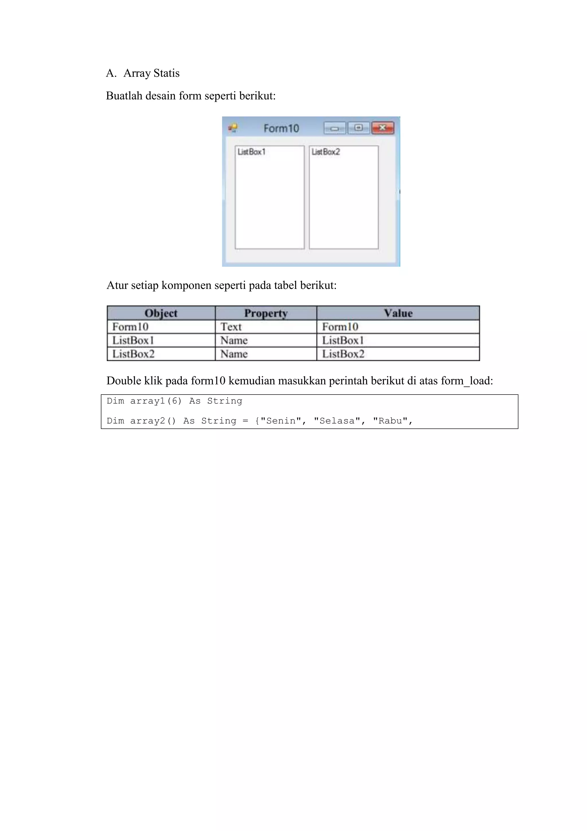Fungsi Array pada VB.docx