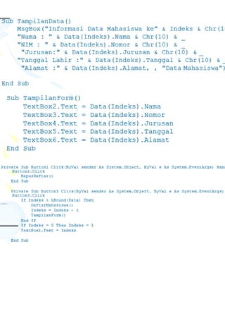 Fungsi Array pada VB.docx
