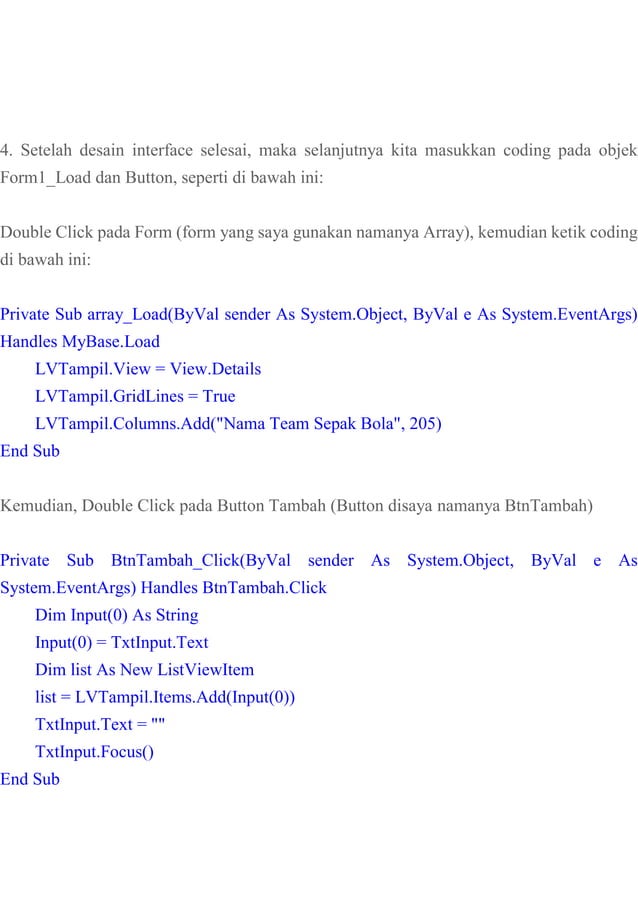 Fungsi Array pada VB.docx
