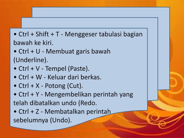 Fungsi ctrl pada keyboard | PPTX