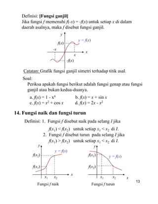 Fungsi dan grafik | PDF