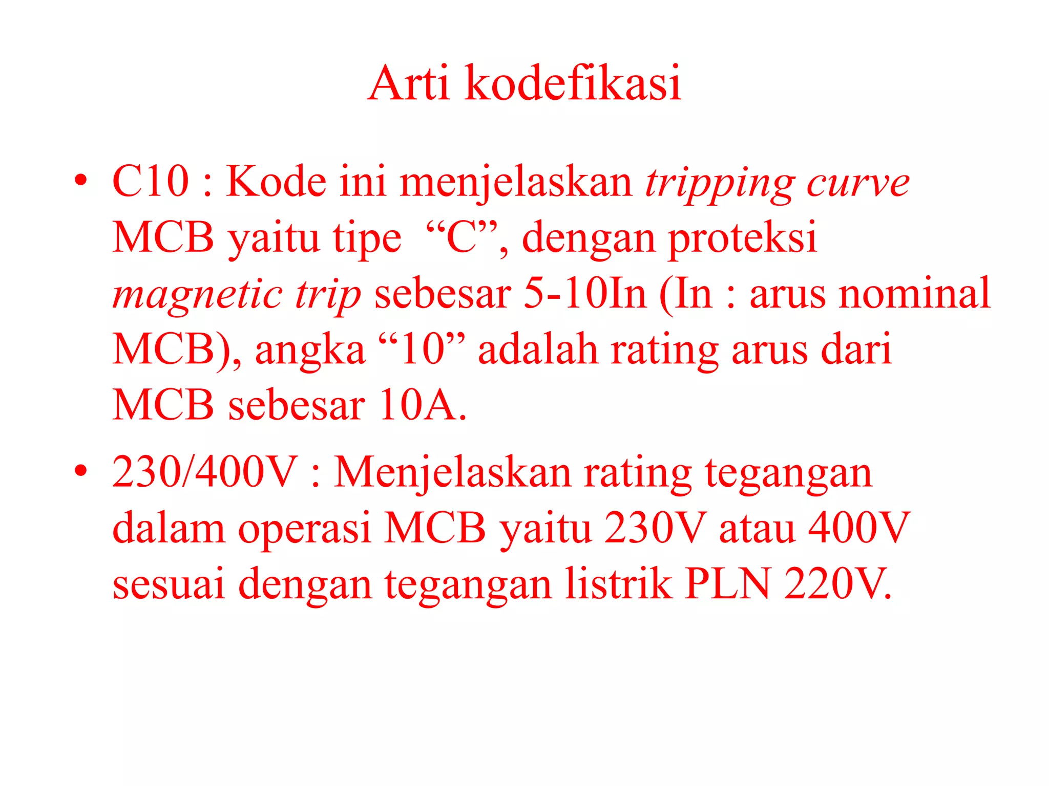 Fungsi dan komponen panel listrik | PPTX