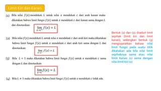Fungsi dan Limit yang dikerjjjjjjjjjjjjj | PPT