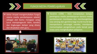 Fungsi dan manfaat media pembelajaran | PPTX