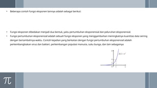 Fungsi Dan Persamaan EKSPONENSIAL re.pptx