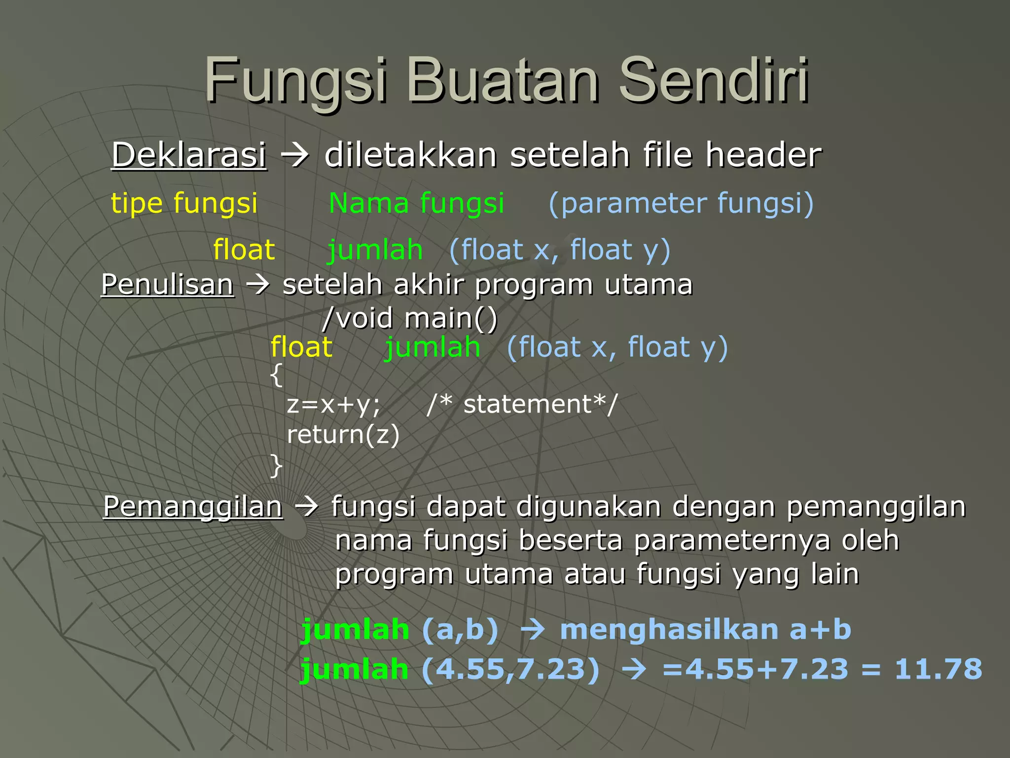 Fungsi dan Prosedur | PPT
