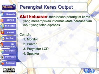 Fungsi dan proses peralatan komputer | PPT