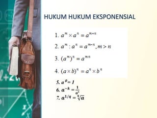 Fungsi eksponen dan logaritme [autosaved] | PPTX
