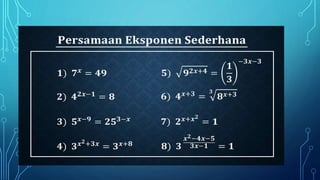 Fungsi eksponen (metode numerik fisika angkatan 2023).pptx