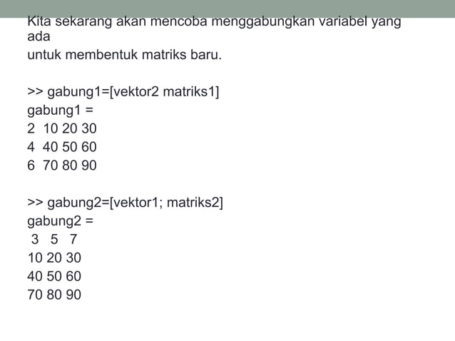Fungsi grafik di matlab | PPT