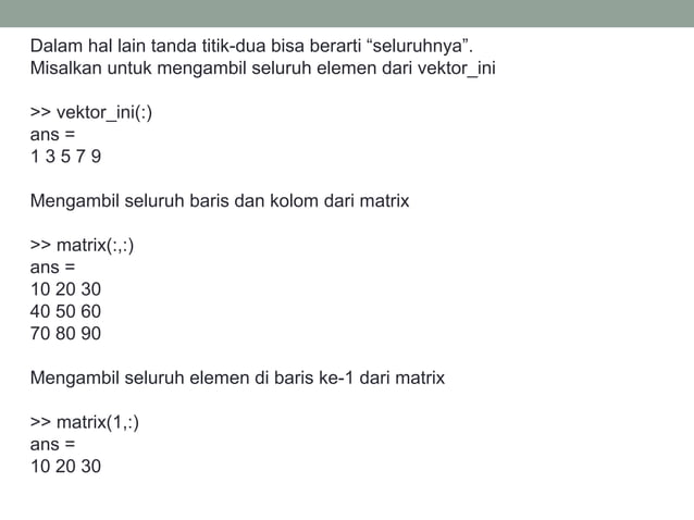 Fungsi grafik di matlab | PPT
