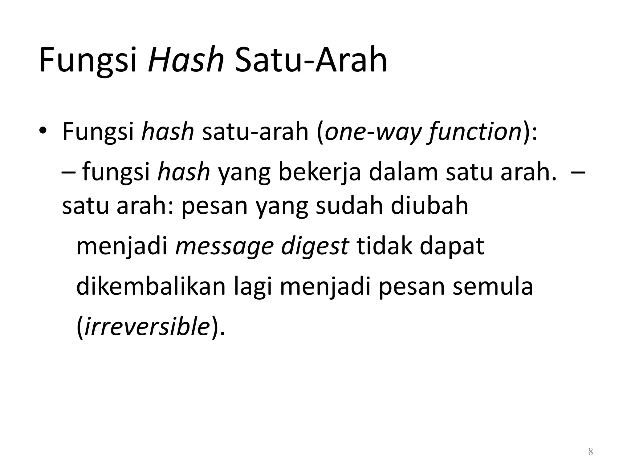 Fungsi hash | PDF