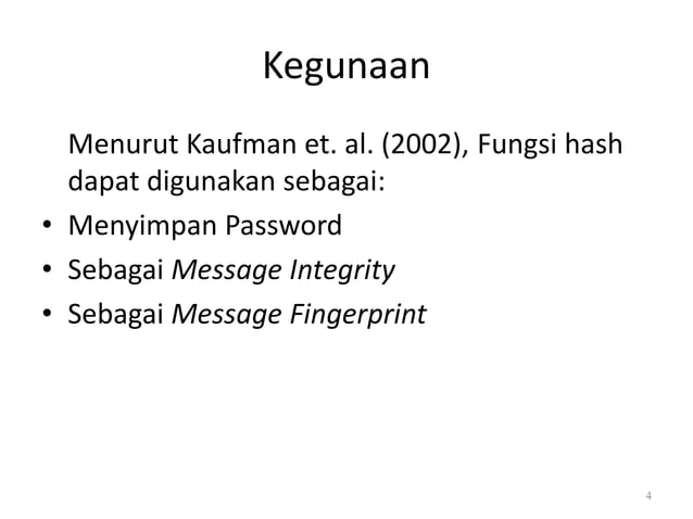 Fungsi hash | PDF