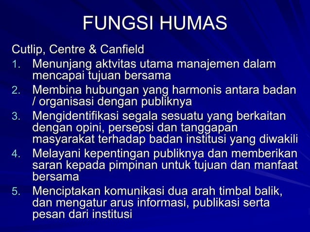 fungsi humas.ppt