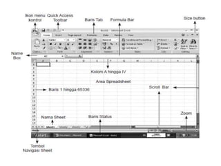 FUNGSI IKON TOOLBARS PADA MICROSOFT EXCEL.pptx