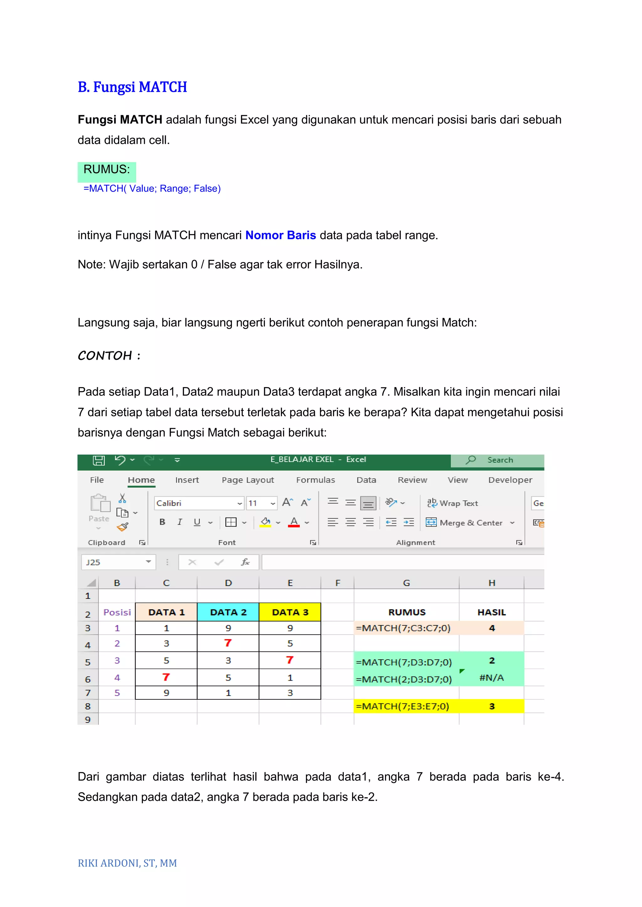 FUNGSI INDEX & MATCH pada EXCEL.docx