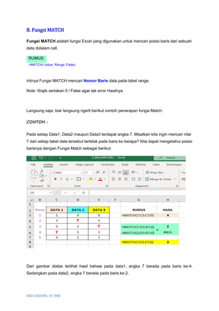 FUNGSI INDEX & MATCH pada EXCEL.docx