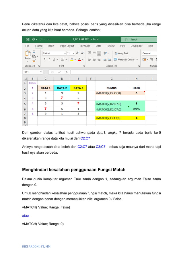 FUNGSI INDEX & MATCH pada EXCEL.docx