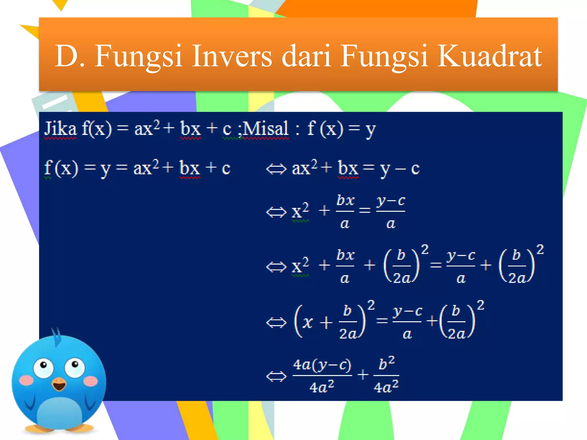 Fungsi Invers | PPTX