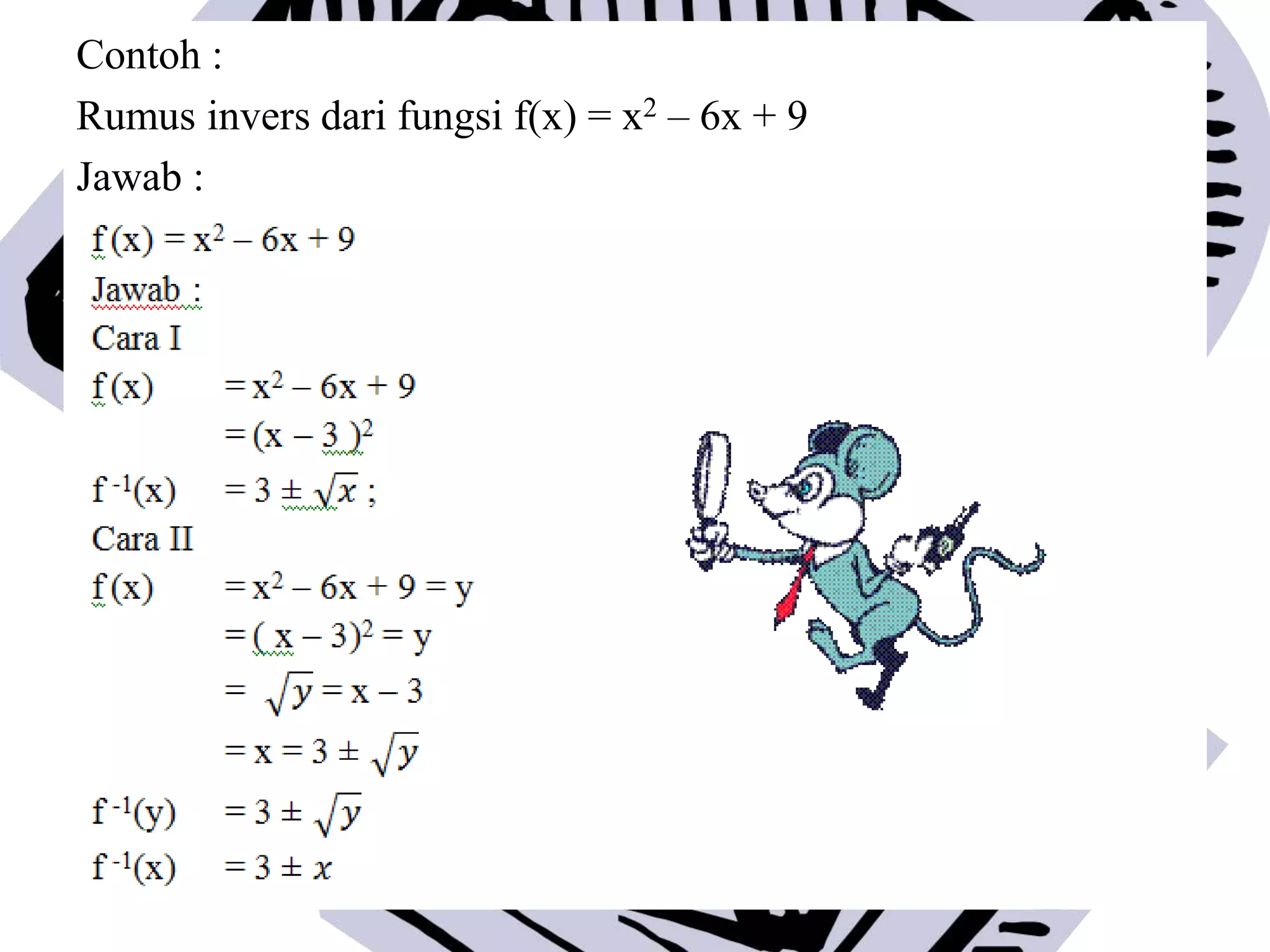 Fungsi Invers | PPTX