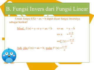 Fungsi Invers | PPTX