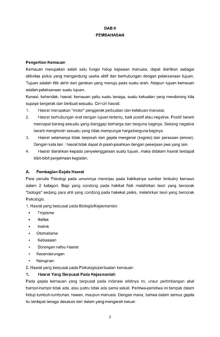 Fungsi jiwa kehendak | DOCX