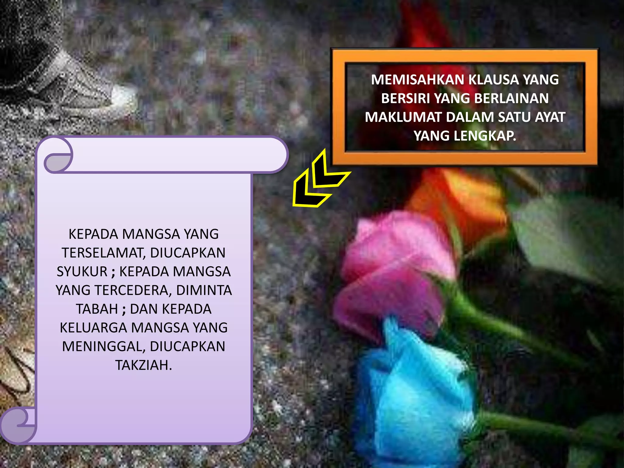 Bahasa Melayu Penggal 1: Fungsi koma bertitik | PPTX