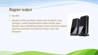 Fungsi komponen komputer | PDF