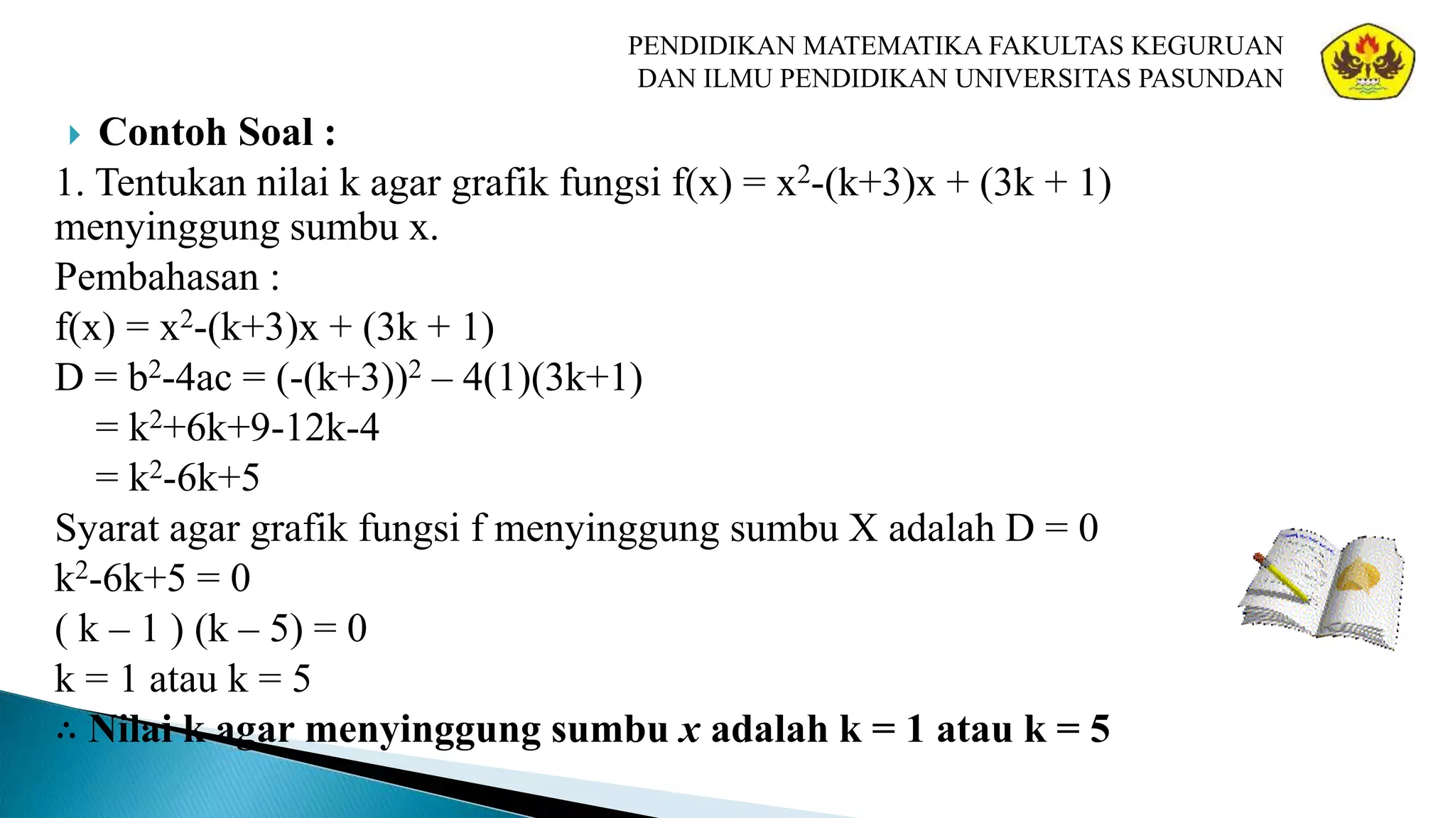 Sifat - sifat Fungsi Kuadrat | PPTX