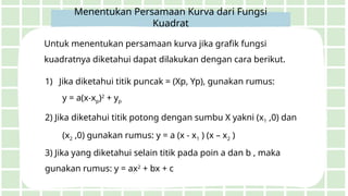 Fungsi Kuadrat Matematika Kelas X Wajib.pptx