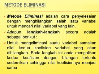 Fungsi linear | PPTX