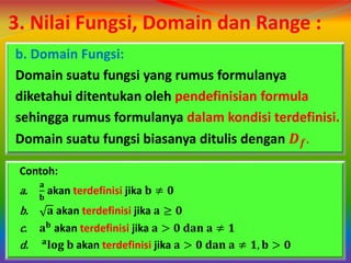 Fungsi Linear, Kuadrat dan Rasional (part1) | PPTX