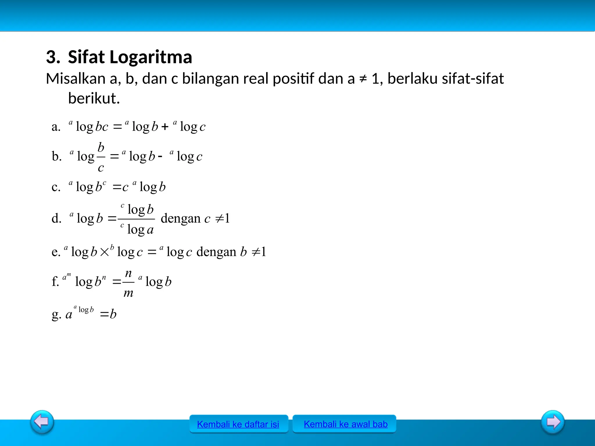 materi matematika kelas x (sepuluh) fungsi logaritma.ppt