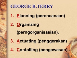 Fungsi manajemen | PPTX