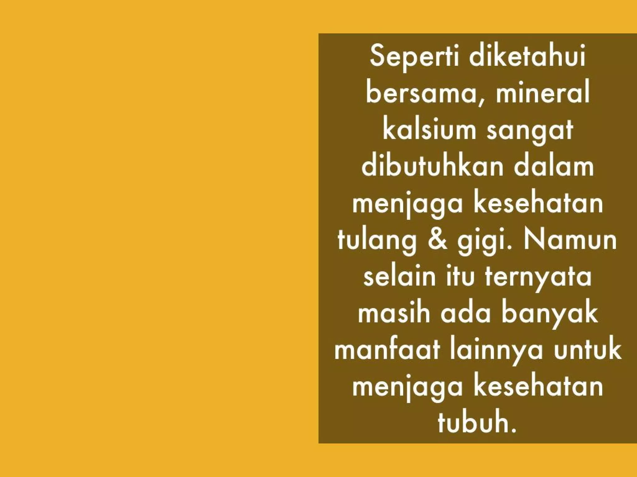 9 Fungsi & manfaat kalsium untuk menjaga kesehatan | PDF